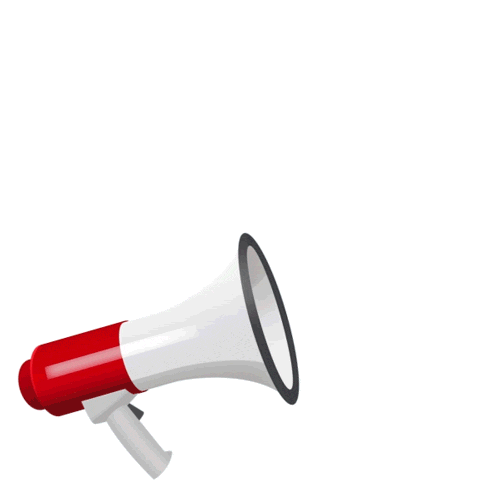 Megaphone Seaport Sticker by Pixel Federation for iOS & Android | GIPHY