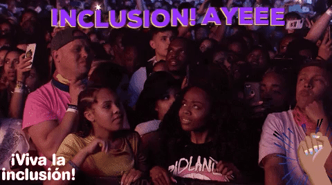 Inclusion GIF by Tiffany - Find & Share on GIPHY