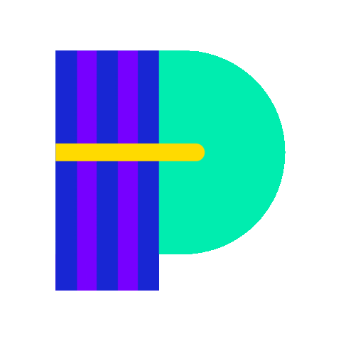 Typography P Sticker by Zach Horst for iOS & Android | GIPHY