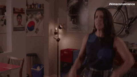 Nicole Power Dancing By Kims Convenience Find And Share On Giphy