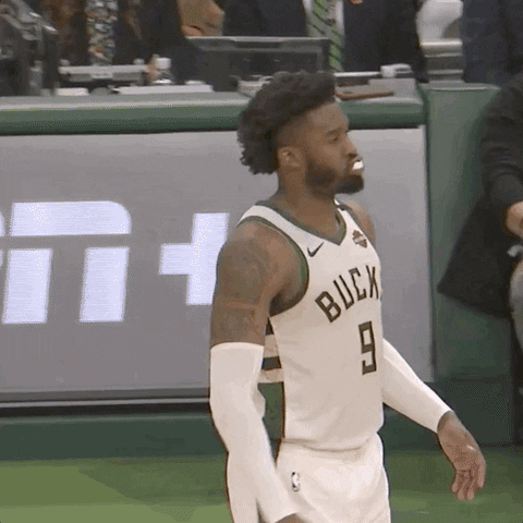 Fiserv Forum Basketball GIF by Milwaukee Bucks - Find & Share on GIPHY
