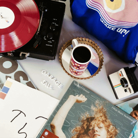 Garage Sale Vinyl GIF by Polyvinyl Records - Find & Share on GIPHY