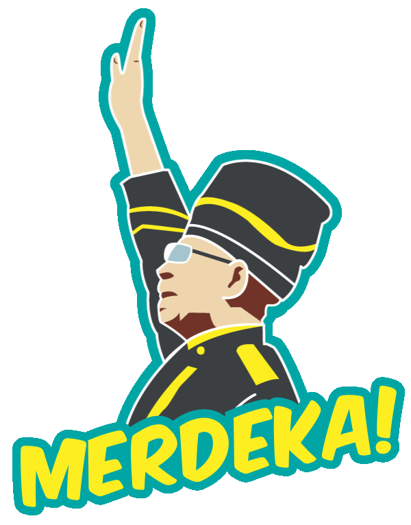Malaysia Independence Sticker by Passionationco for iOS & Android | GIPHY