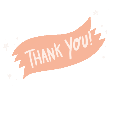 Stars Thank You Sticker by Lauren Fox for iOS & Android | GIPHY