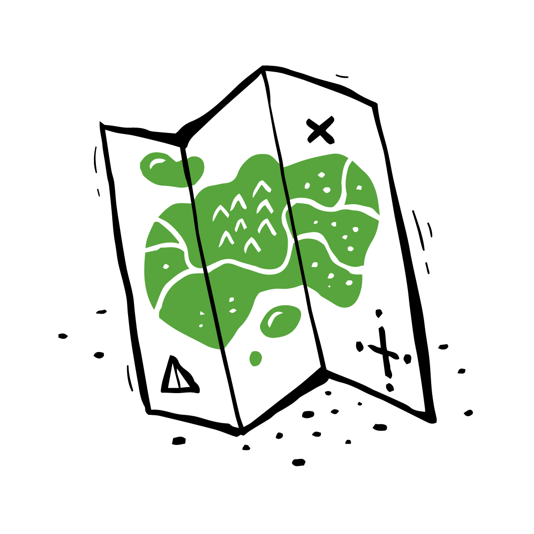 Trip Map Sticker by mujkaktus for iOS & Android | GIPHY