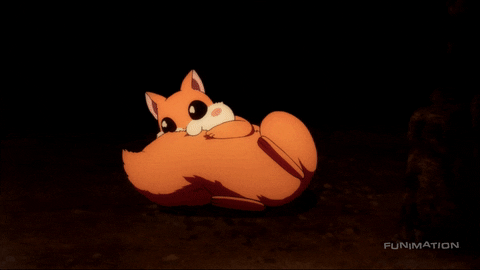 Squirrel Tail GIF by Funimation - Find & Share on GIPHY