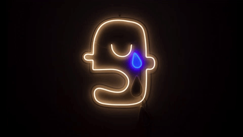 Sad Neon GIF by Sam Leighton-Dore - Find & Share on GIPHY