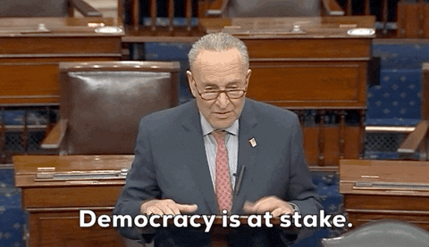 Chuck Schumer GIF by GIPHY News - Find & Share on GIPHY