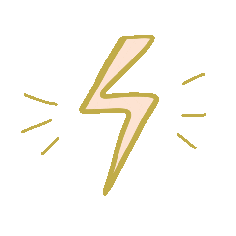 Lightning Sticker by Sarah Eisenlohr for iOS & Android | GIPHY