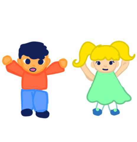 Kids Jumping Sticker by eve_agram for iOS & Android | GIPHY