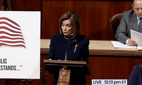 Nancy Pelosi Impeachment GIF - Find & Share on GIPHY