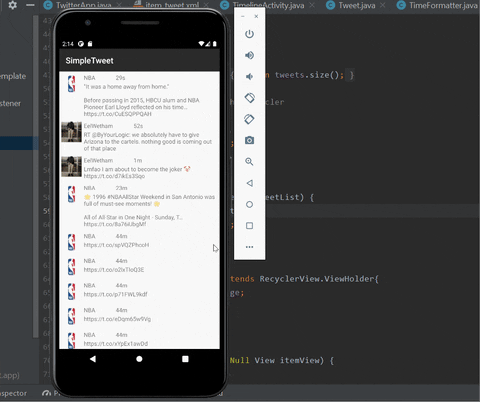 GitHub - dengaku12/SimpleTweet
