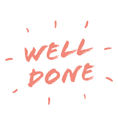 Well Done Good Job Sticker by proteinprojekt for iOS & Android | GIPHY