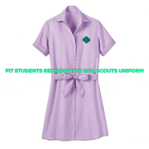 Girl Scouts Uniform GIF by Fashion Institute of Technology - Find ...