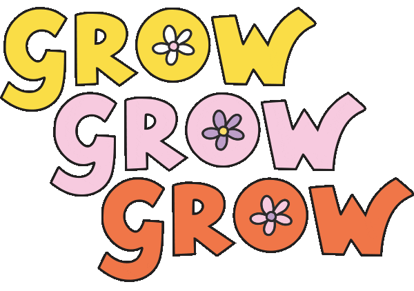 Garden Grow Sticker by Martina Martian for iOS & Android | GIPHY