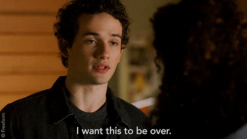 I Want This To Be Over Tv Show GIF by Pretty Little Liars - Find ...