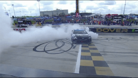 Happy Burn Out GIF by NASCAR - Find & Share on GIPHY