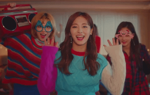 Merry Happy GIF by TWICE - Find & Share on GIPHY