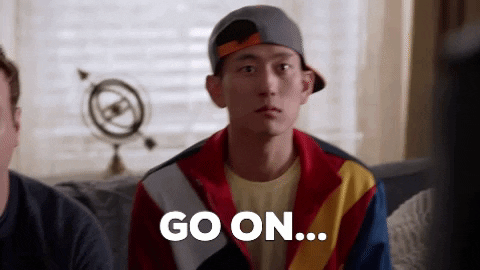 Go On Listening GIF by ABC Network - Find & Share on GIPHY