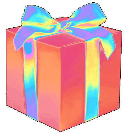 Rainbow Gift Sticker for iOS & Android | GIPHY