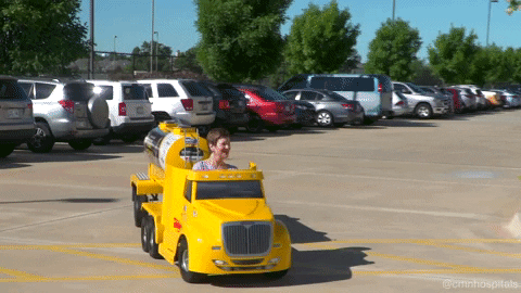 Pulling Up Driving A Truck GIF by Children's Miracle Network Hospitals ...