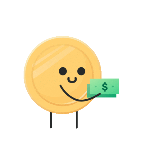 Happy Love Money Sticker by Honey for iOS & Android | GIPHY