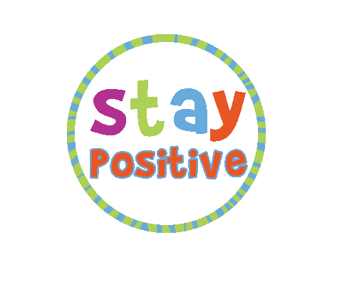 Stay Positive Sticker by Jefferies Socks for iOS & Android | GIPHY