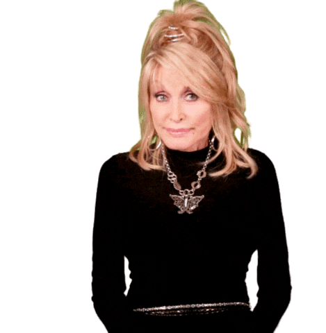 Nodding Yes Sticker by Dolly Parton for iOS & Android | GIPHY