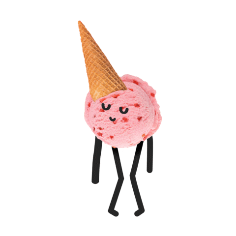 Ice Cream Happy Dance Sticker by GIPHY Studios Originals for iOS ...
