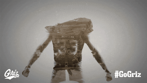 University Of Montana Football GIF by Montana Grizzlies - Find & Share ...