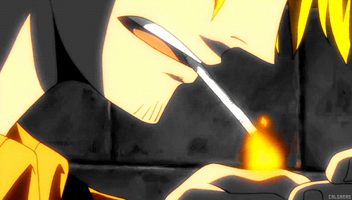Sanji And His Bad Habbit S Find And Share On Giphy