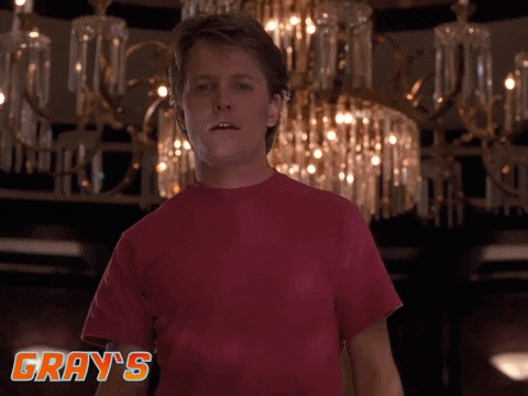 Michael J Fox Marty GIF by Back to the Future Trilogy - Find & Share on ...