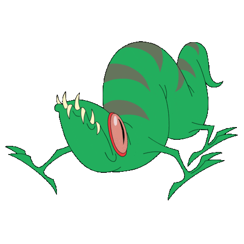 Lizard Man Monster Sticker for iOS & Android | GIPHY