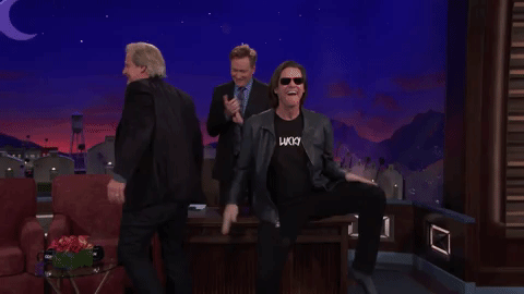 Jim Carrey Dancing GIF by Team Coco - Find & Share on GIPHY