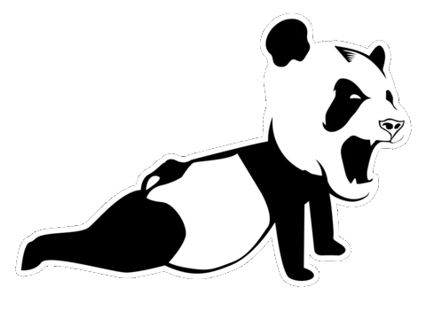 Panda Running Sticker by RUNDAMENTAL for iOS & Android | GIPHY