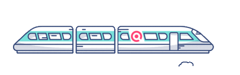 Train Zug Sticker by Qixxit for iOS & Android | GIPHY