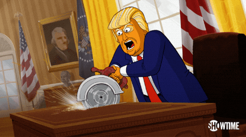 Season 1 Saw GIF by Our Cartoon President - Find & Share on GIPHY