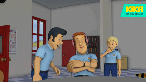 Fireman Sam Wow GIF by KiKA - Find & Share on GIPHY
