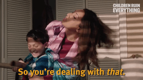 You Deal With It Meaghan Rath GIF by Children Ruin Everything - Find ...