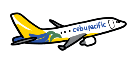 Cebu Pacific Holiday Sticker by nevhada for iOS & Android | GIPHY