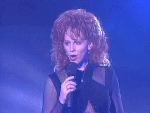 In Concert Singing GIF by Reba McEntire - Find & Share on GIPHY