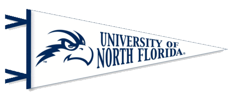 Unf Sticker by University of North Florida for iOS & Android | GIPHY