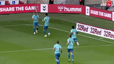 Happy Celebration GIF by AFC Bournemouth - Find & Share on GIPHY