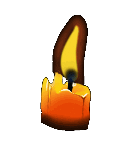 Art Candle Sticker for iOS & Android | GIPHY