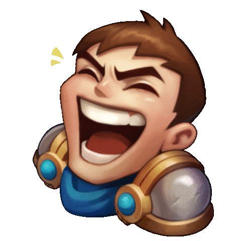 Laugh Lol Sticker by League of Legends for iOS & Android | GIPHY