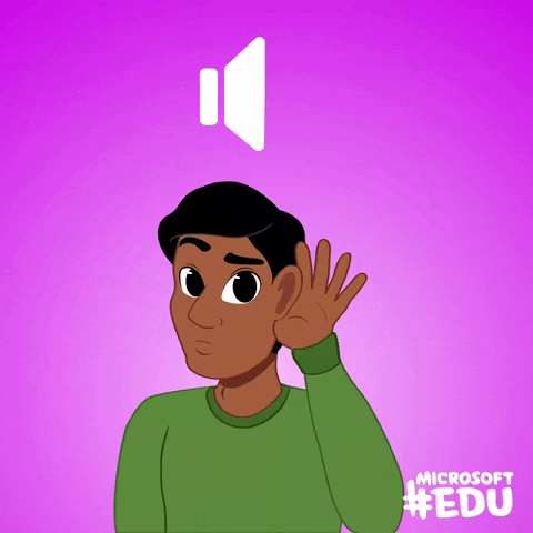 Speak Up GIF by Microsoft Education - Find & Share on GIPHY