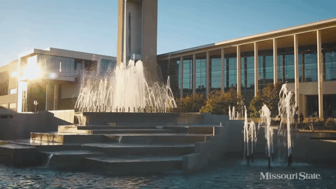 Fountain GIF by Missouri State University - Find & Share on GIPHY