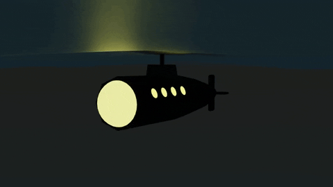 Submarine animation I made : r/thalassophobia