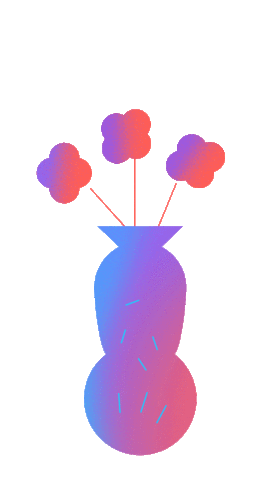 Flower Vase Sticker by bb_hlw for iOS & Android | GIPHY