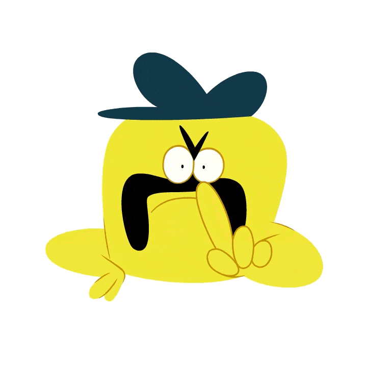 Head Shake No Sticker by Cartoon Network Asia for iOS & Android | GIPHY